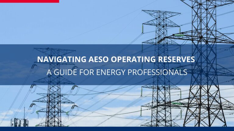 AESO Operating Reserves: A Guide for Energy Professionals